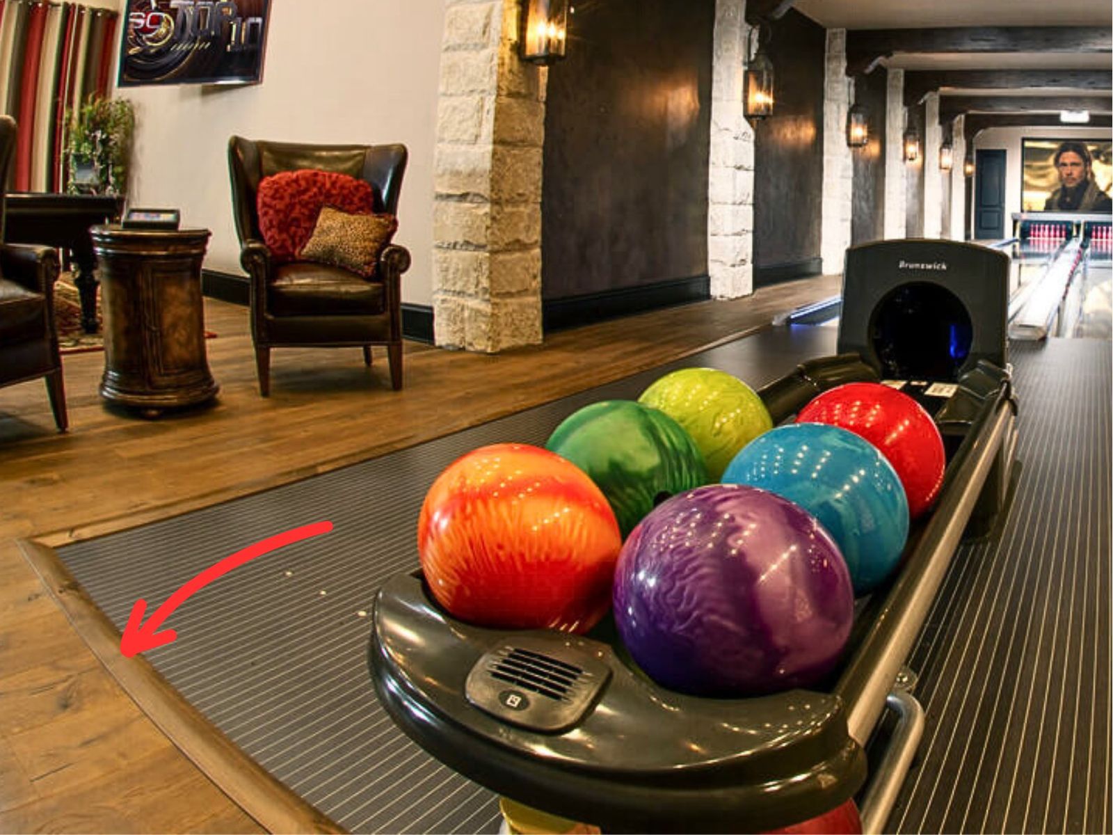 Examples of Unique Home Bowling Alley Details | Fusion Bowling